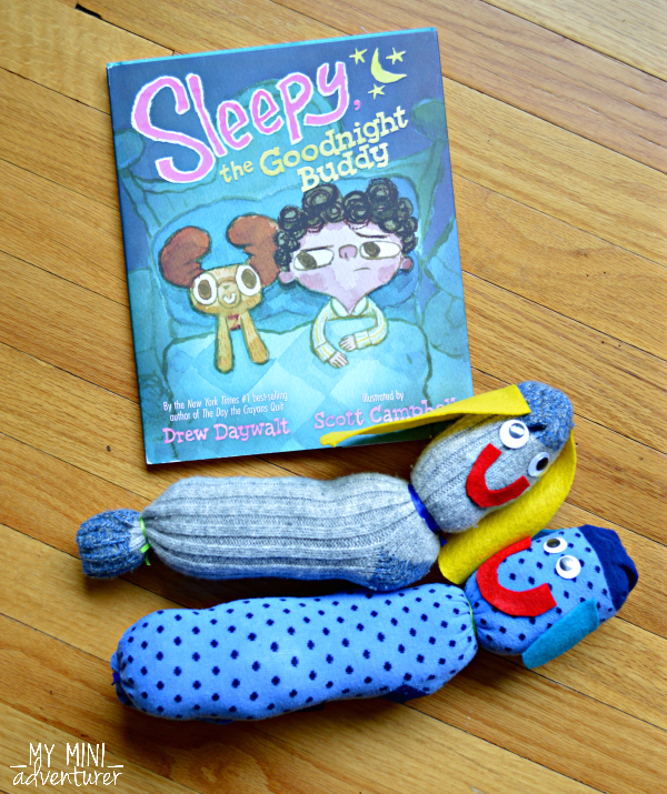 Book and a Craft for "Sleepy, the Goodnight Buddy" - My Mini Adventurer